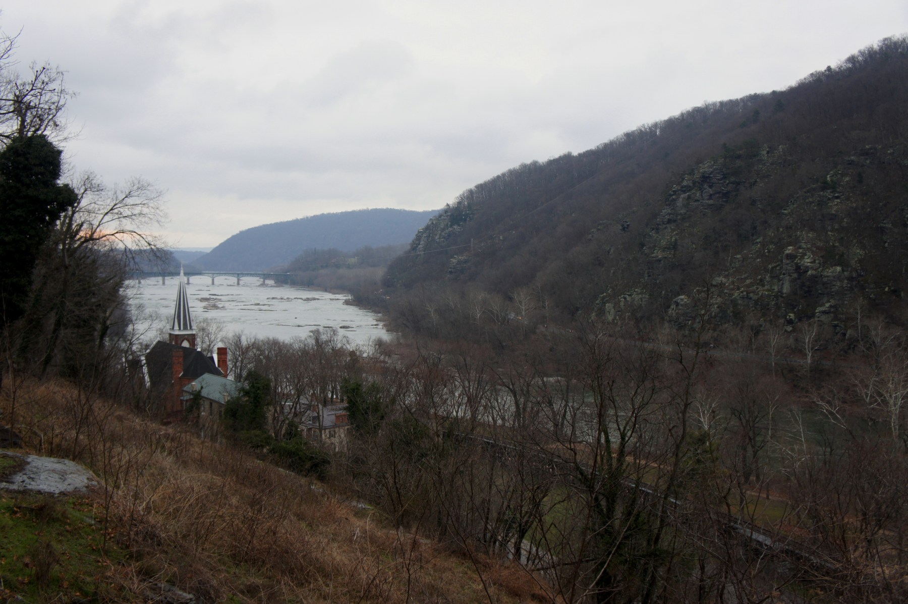 Visitor Center to Lower Town Trail Loop (Harpers Ferry National ...