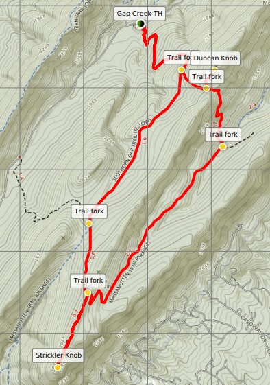 Duncan Knob and Stricker Knob Loop (George Washington National Forest ...
