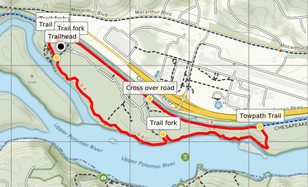 Billy Goat Trail – Section C (Chesapeake & Ohio Canal National ...