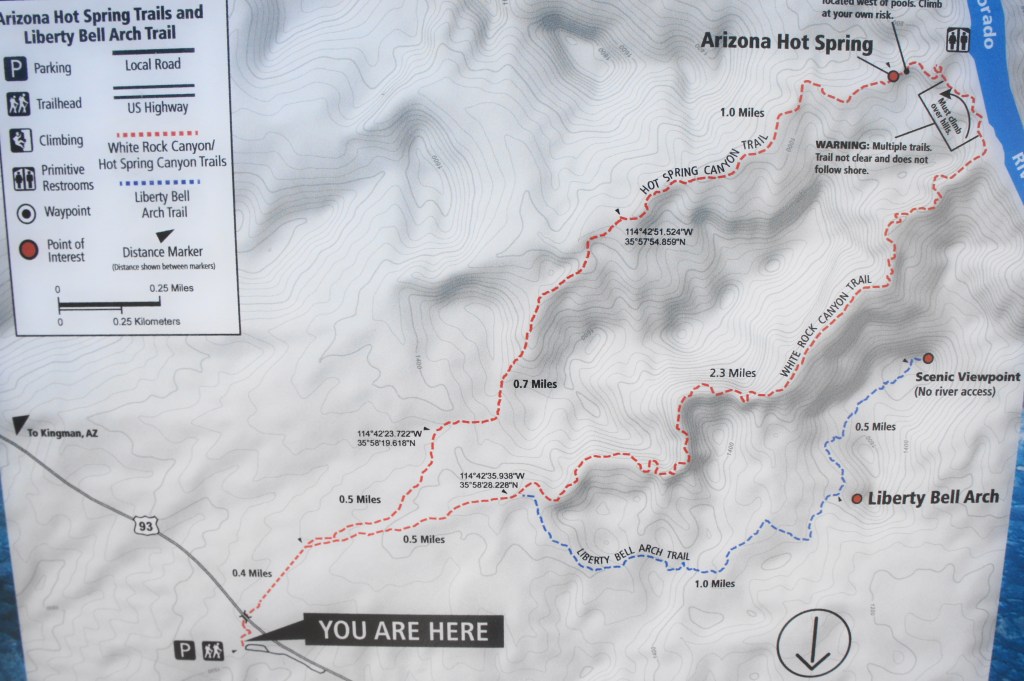 White Rock Canyon – Arizona Hot Spring Canyon Trail Loop (Lake Mead ...