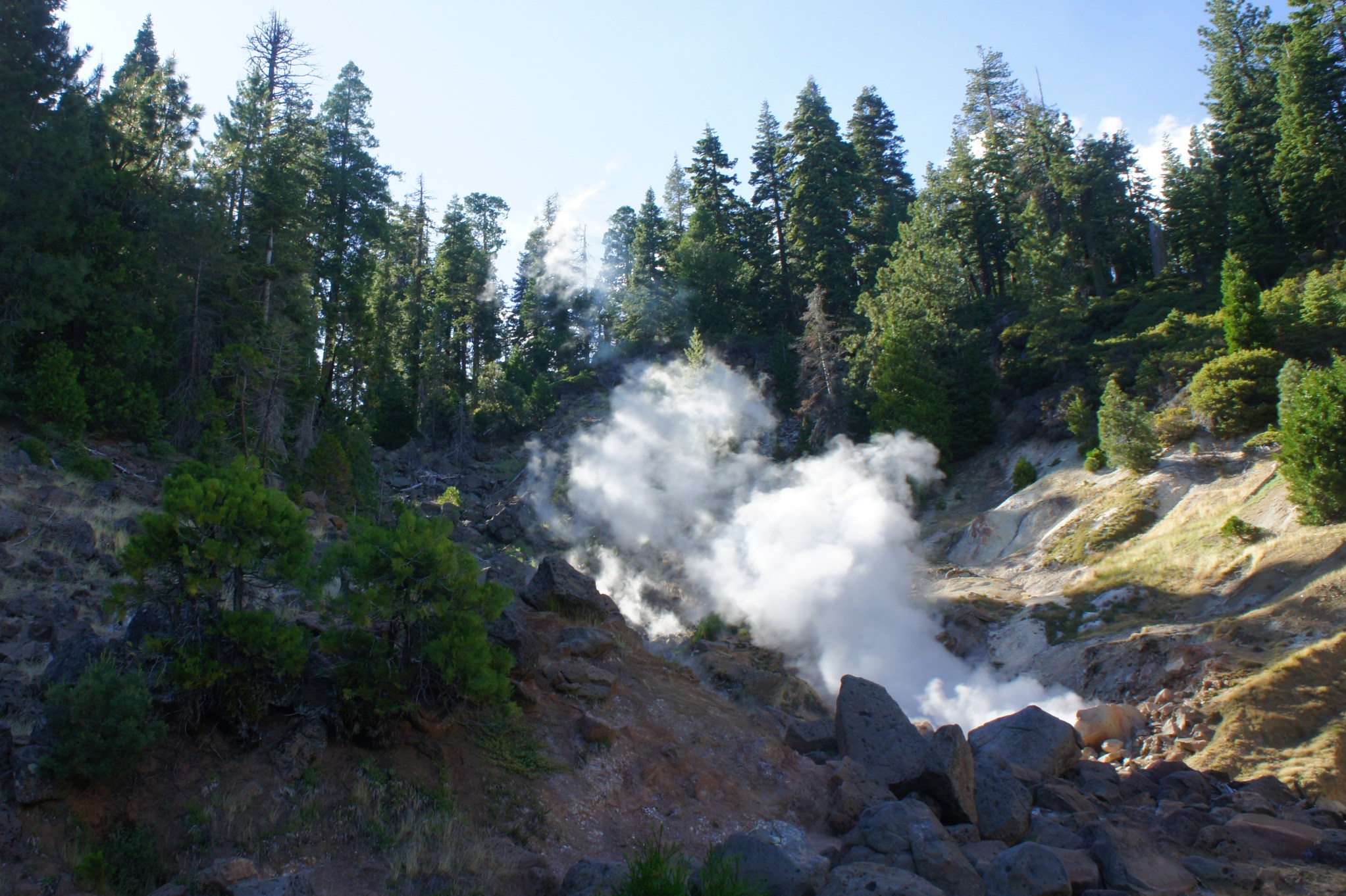 Terminal Geyser, Little Willow Lake, & Boiling Springs Lake (Lassen ...