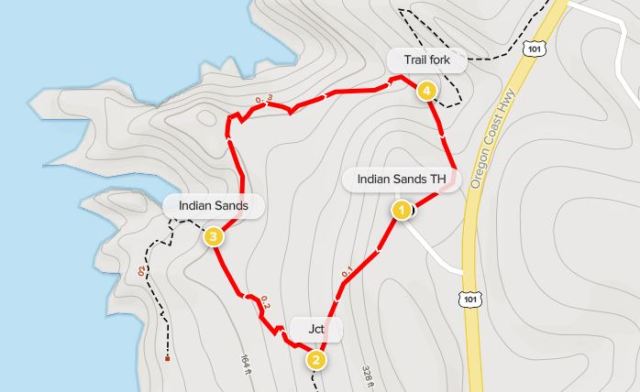 Indian Sands Loop (Samuel H. Boardman State Scenic Corridor, OR) – Live ...