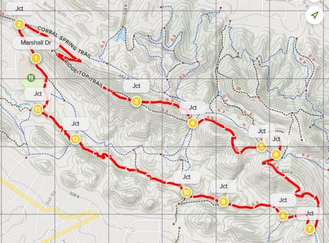 Ridge Top – Indian Creek Trail Loop (Shell Ridge Open Space, CA) – Live ...