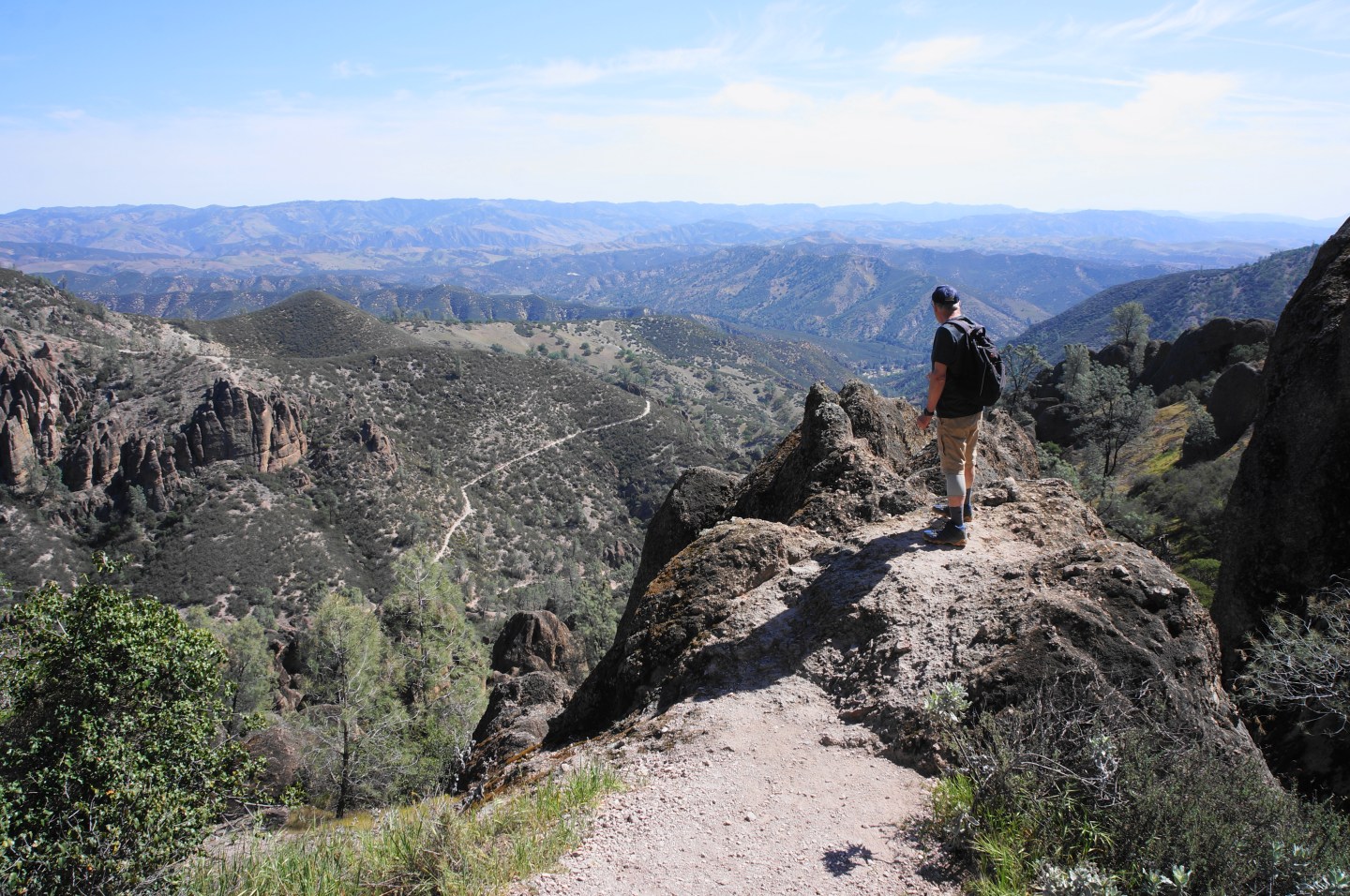 Juniper Canyon Trail to High Peaks Loop (Pinnacles National Park, CA ...