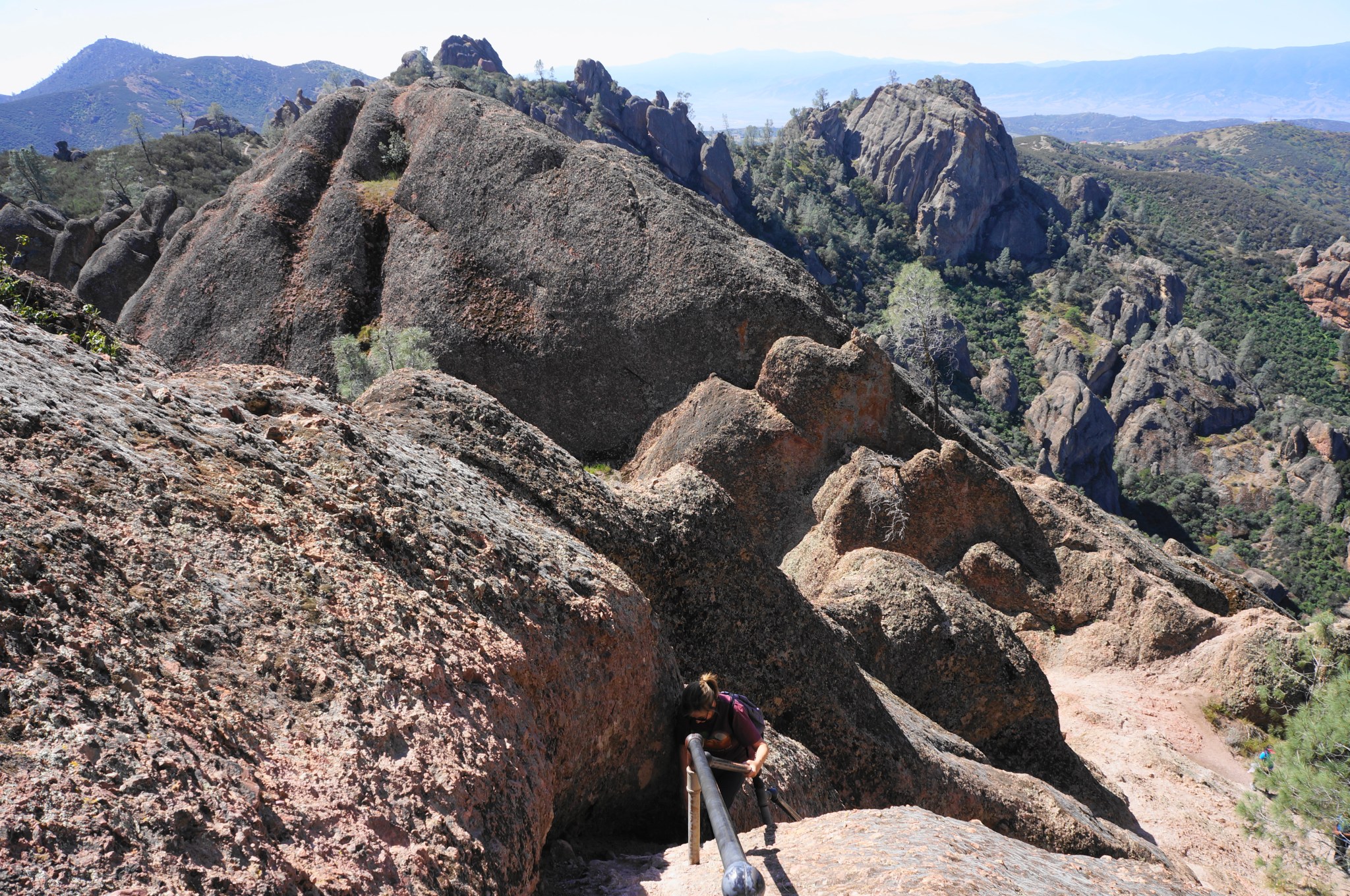 Juniper Canyon Trail to High Peaks Loop (Pinnacles National Park, CA ...