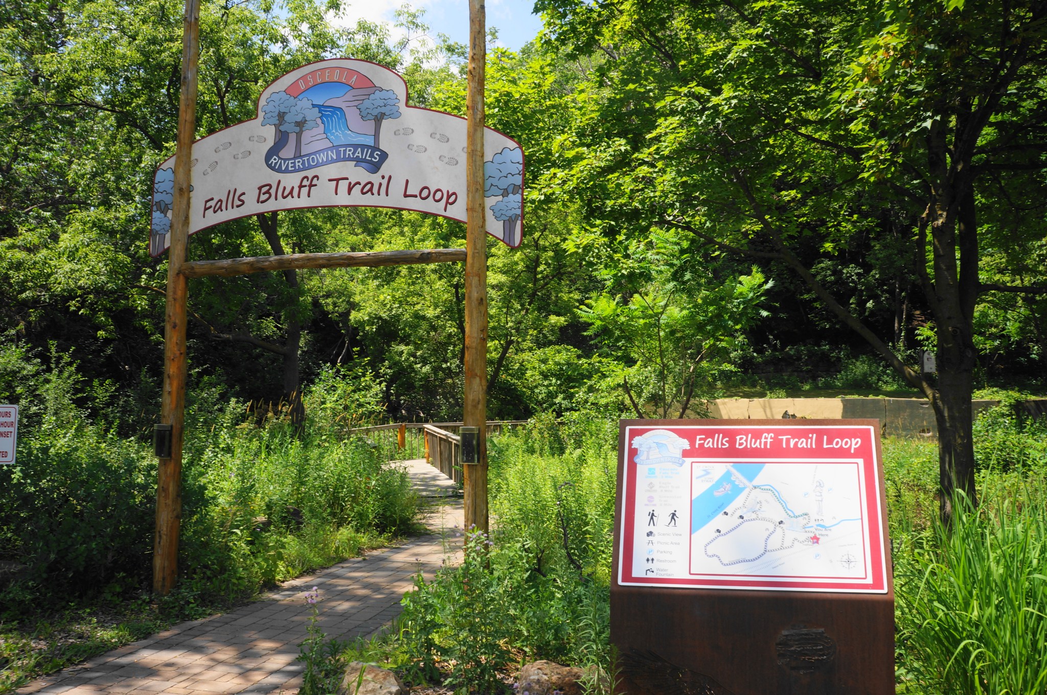Cascade Falls & Falls Bluff Trail Loop (City of Osceola, WI) – Live and ...