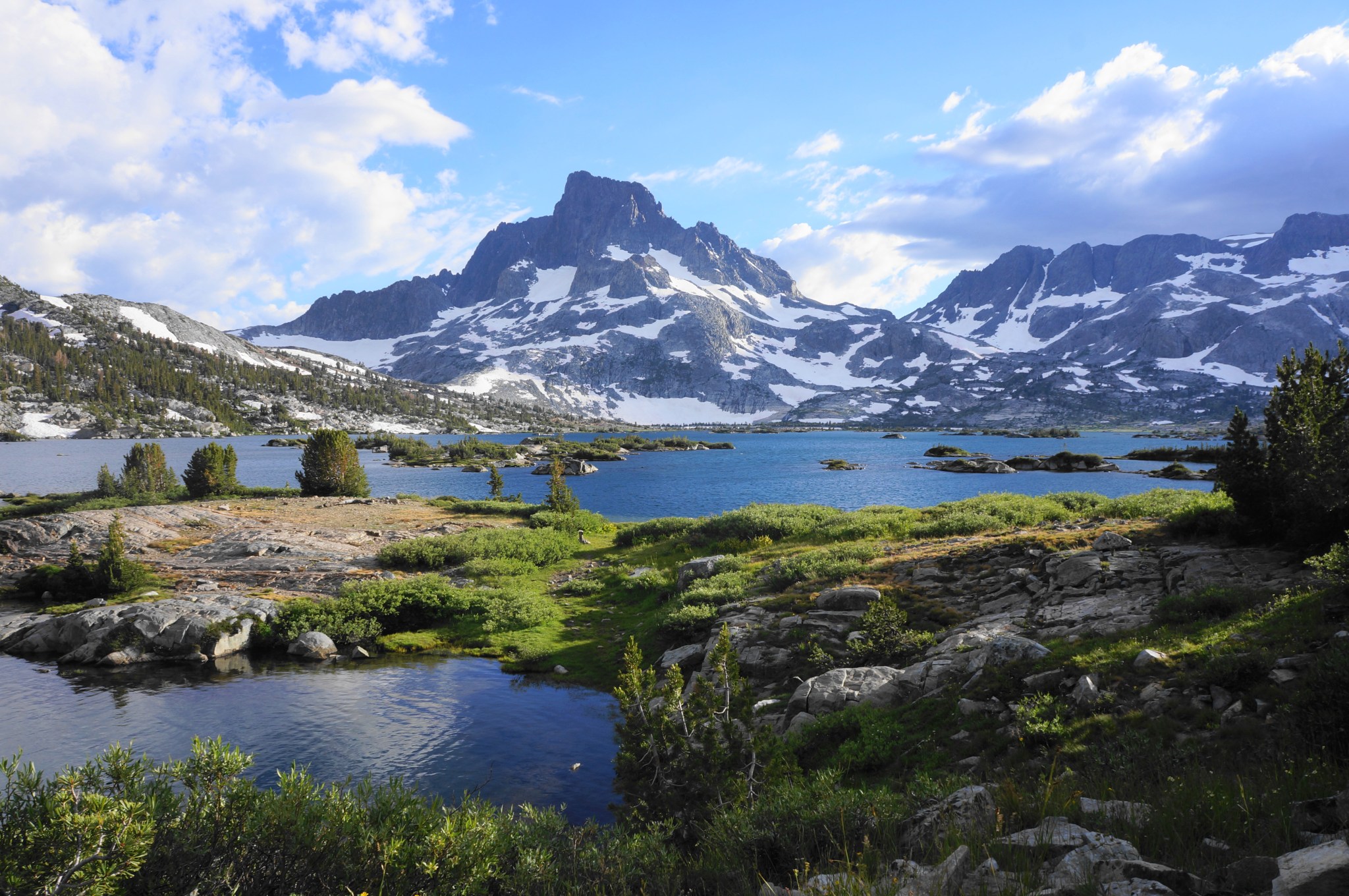 Thousand Island Lake Loop via High Trail & Shadow Creek Trail (Ansel ...