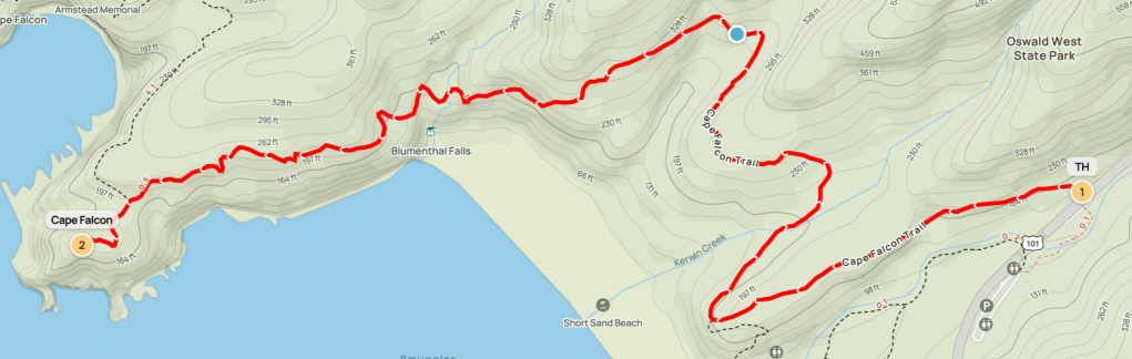 Cape Falcon Trail (Oswald West State Park, OR) – Live and Let Hike